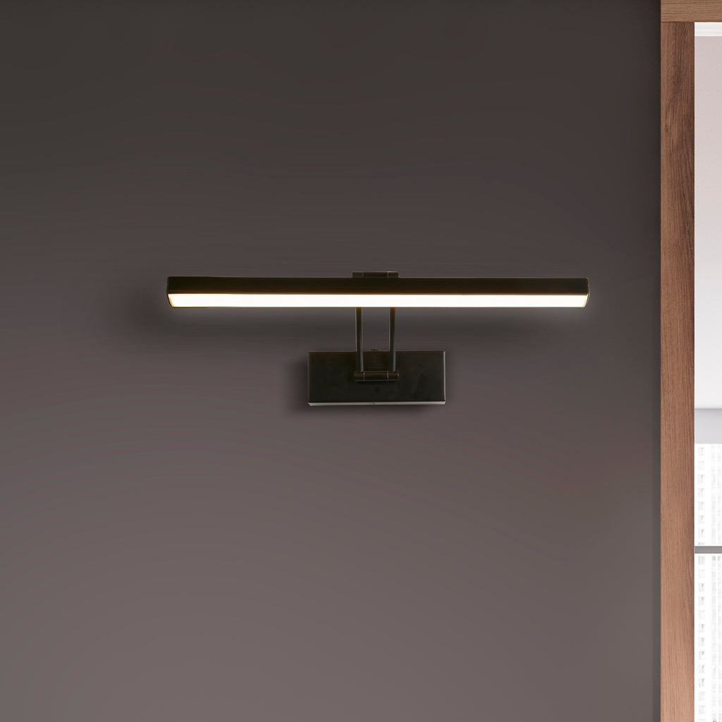 Buy Searchlight Rhodes Black LED Picture Light - 40cm