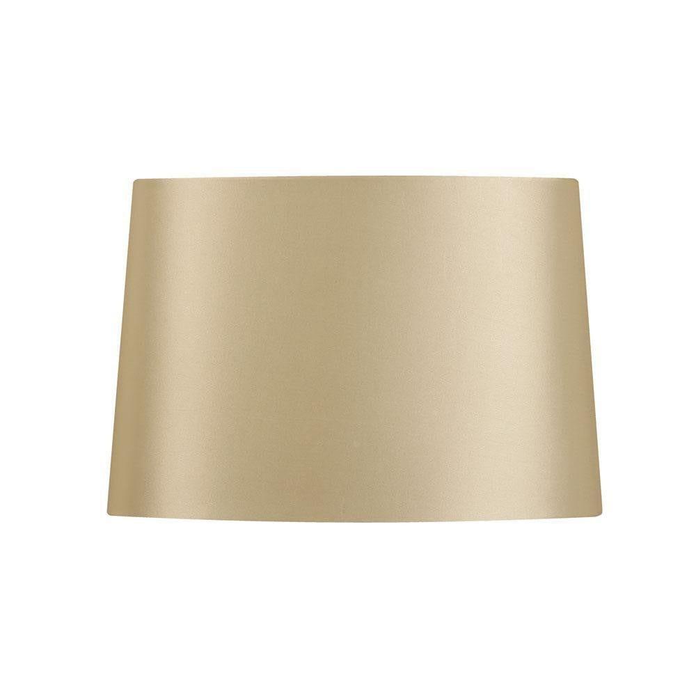 Buy Oaks Lighting 14" Cream Satin Faux Silk Lamp Shade