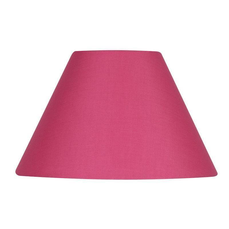 Buy Oaks Lighting 10" Cotton Coolies Hot Pink Lamp Shade
