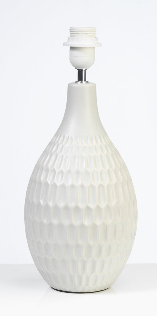 Buy Oaks Yarra Ceramic Soft Grey Table Lamp (Base Only) TL 1206 SG
