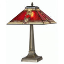 Buy Oaks Lighting Aztec Tiffany Table Lamp - Tiffany Lighting
