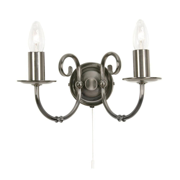 Double Wall Lights | Twin Wall Lamps | Free UK Delivery